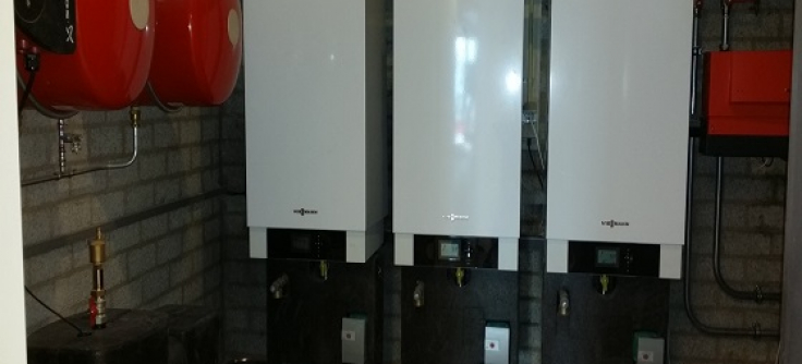 Viessmann cascade opstelling - Brouwer Installatiebedrijf