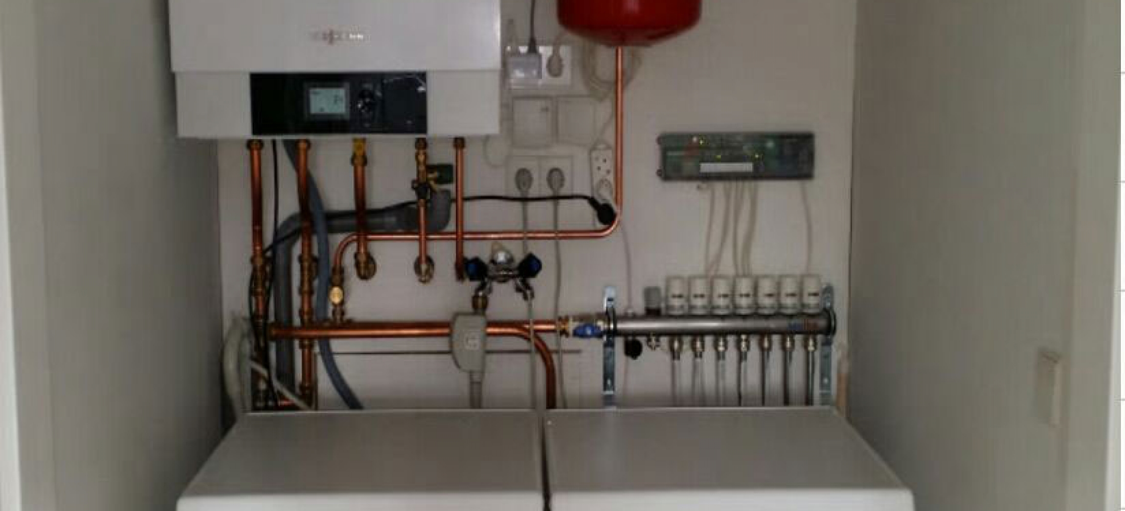 Ruimtebesparende opstelling - Brouwer Installatiebedrijf